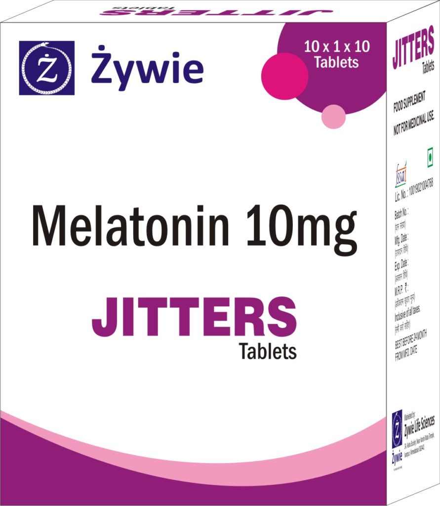 JITTERS TABLETS – Zywie Lifesciences